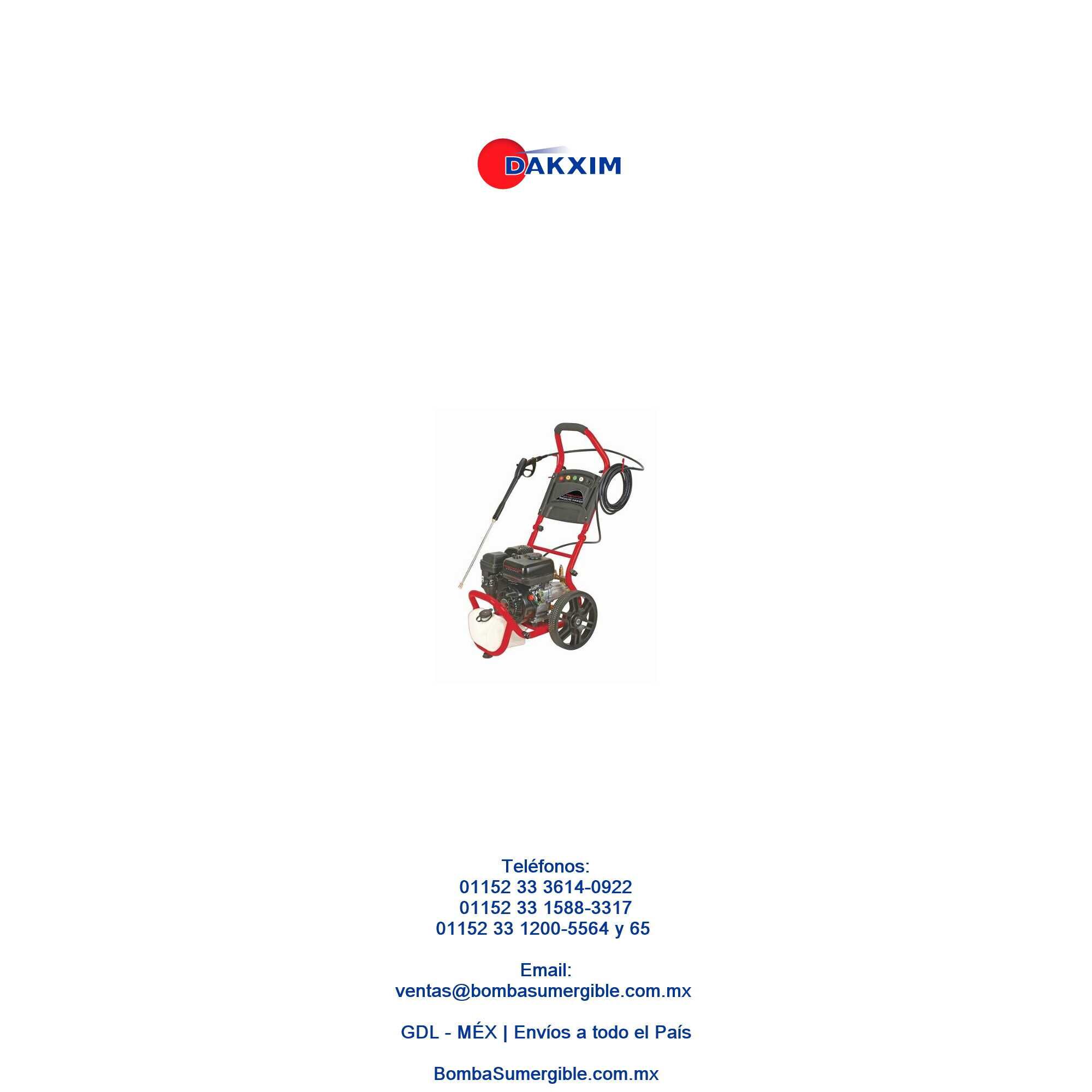 Hidrolavadora Predator 3100 Psi 2.8 Gpm 6.5 Hp 212cc 62200