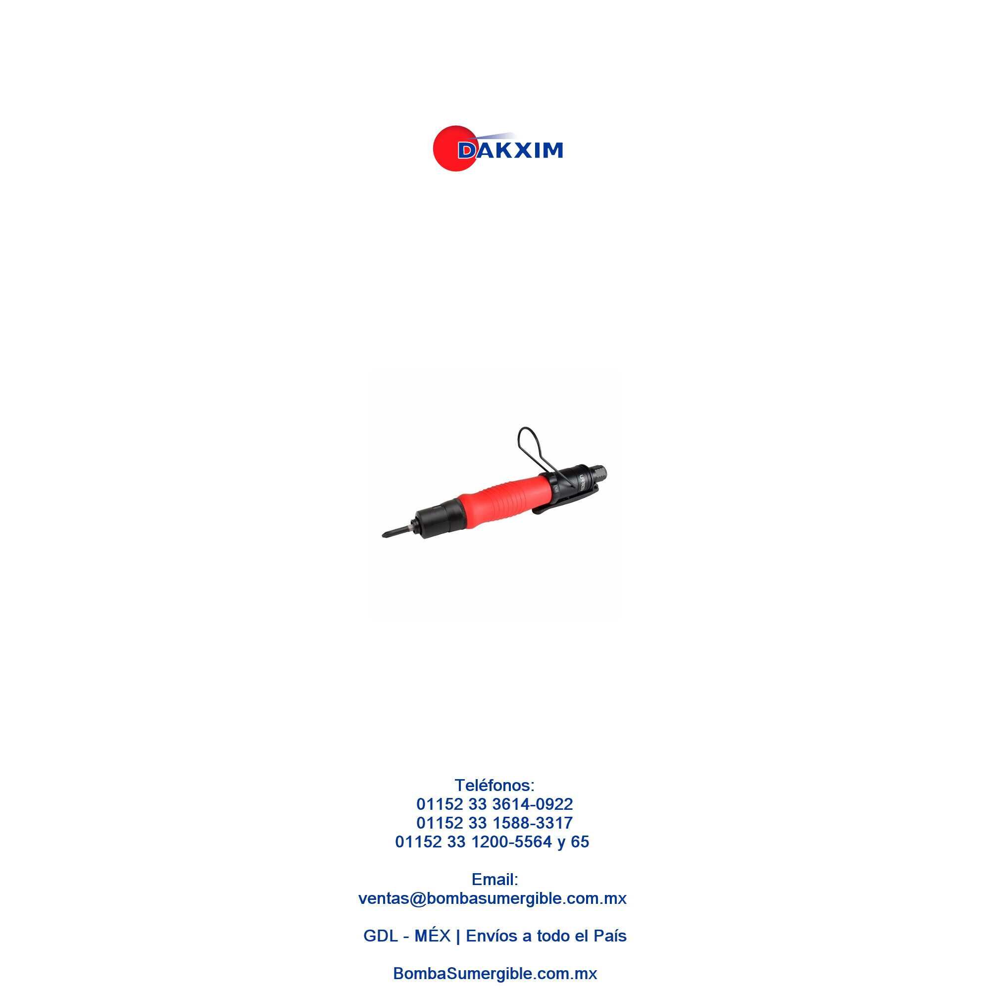 ⭐ Urrea Atornillador Neumático De Torque Controlado Tipo Lápiz