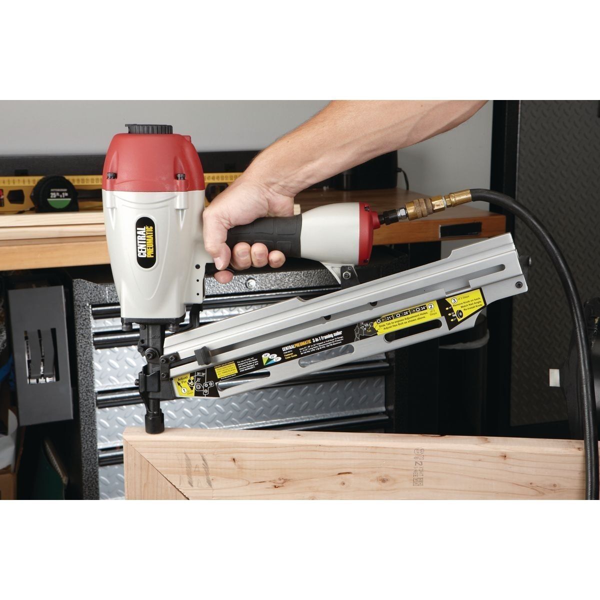 ⚡ Compresor De Aire Central Pneumatic 21 Galones 2.5 Hp 125psi